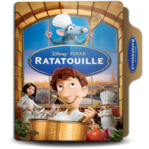Ratatouille 2007 Folder Icon by syms47 on DeviantArt