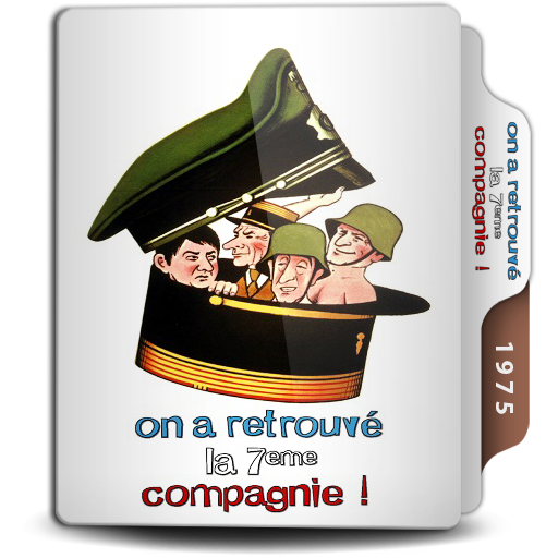 On a Retrouv la 7me Compagnie 1975 Folder Icon by syms47 on DeviantArt