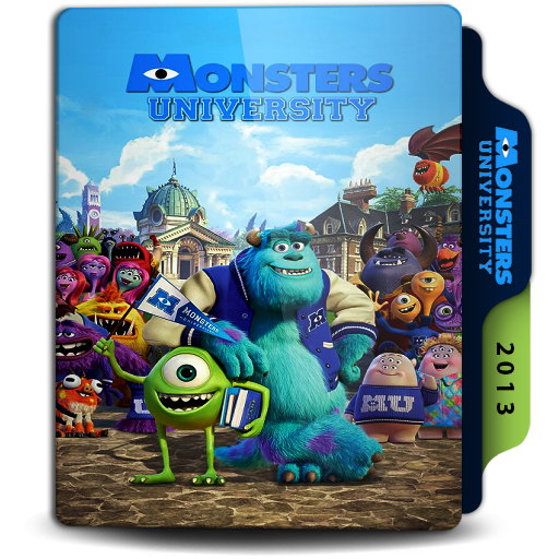 Monsters University 2013 Folder Icon by syms47 on DeviantArt