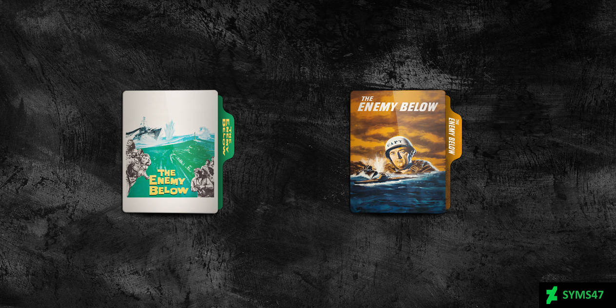 The Enemy Below 1957 Movies Folder Icon Pack by syms47 on DeviantArt