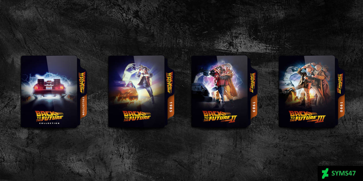 Back to the Future Collection Folder Icon Pack by syms47 on DeviantArt