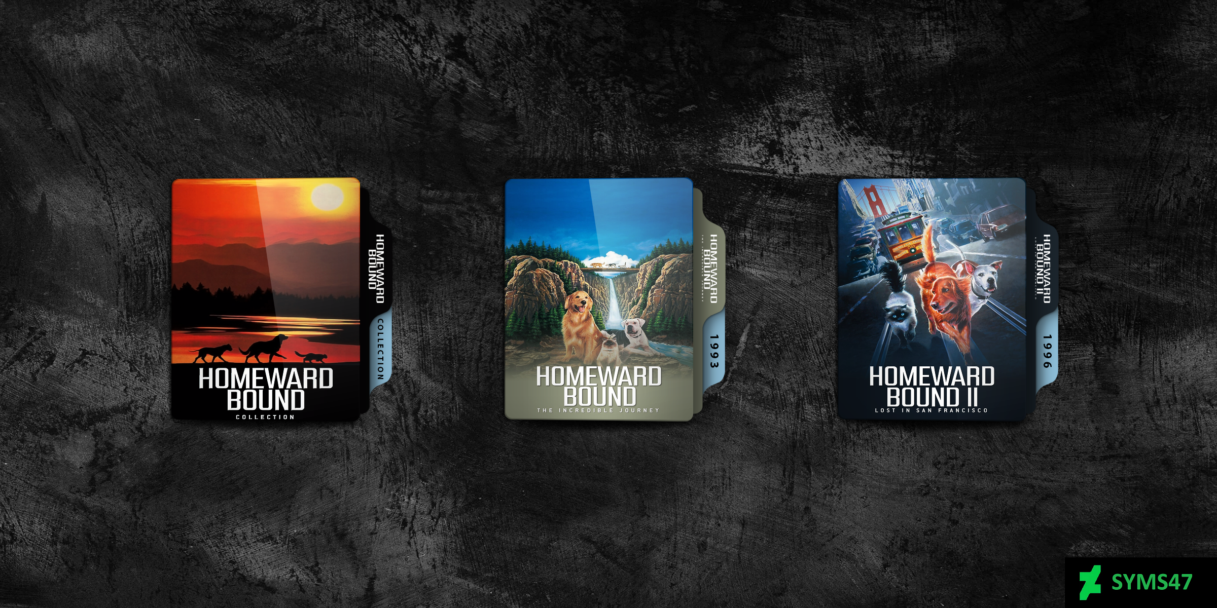 Homeward Bound Collection Movies Folder Icon Pack by syms47 on DeviantArt