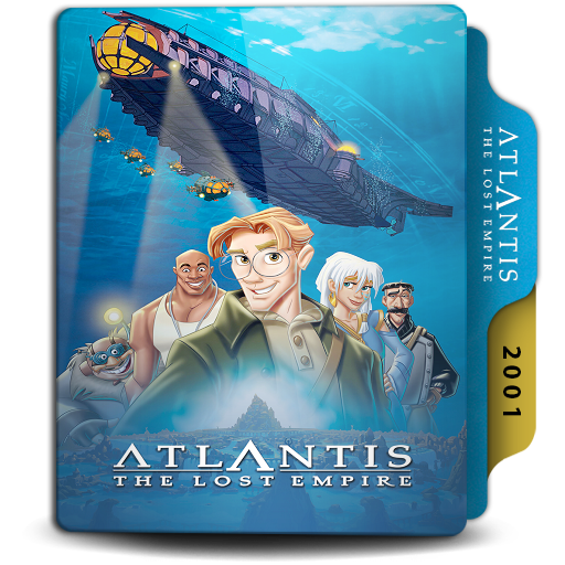 Atlantis - The Lost Empire 2001 Folder Icon by syms47 on DeviantArt