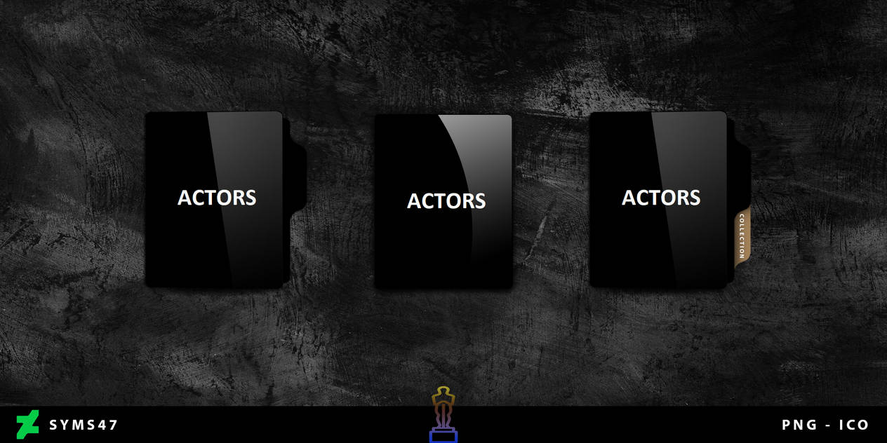 Actors Folder Icon Pack by syms47 on DeviantArt
