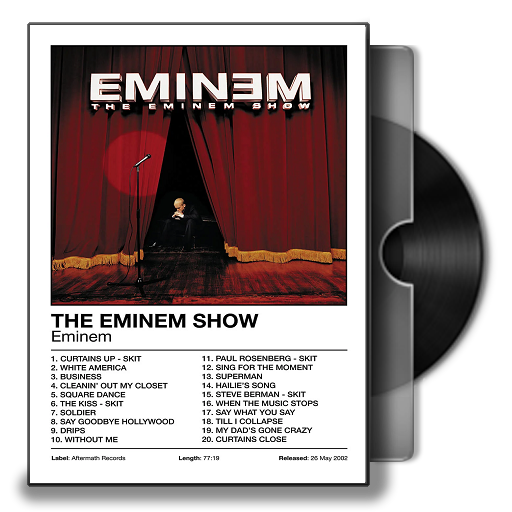 The Eminem Show 2002 Icon Disk by syms47 on DeviantArt