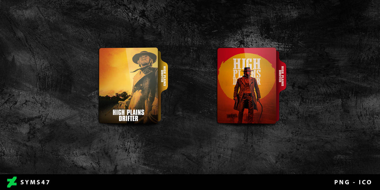 High Plains Drifter 1973 Folder Icon Pack by syms47 on DeviantArt