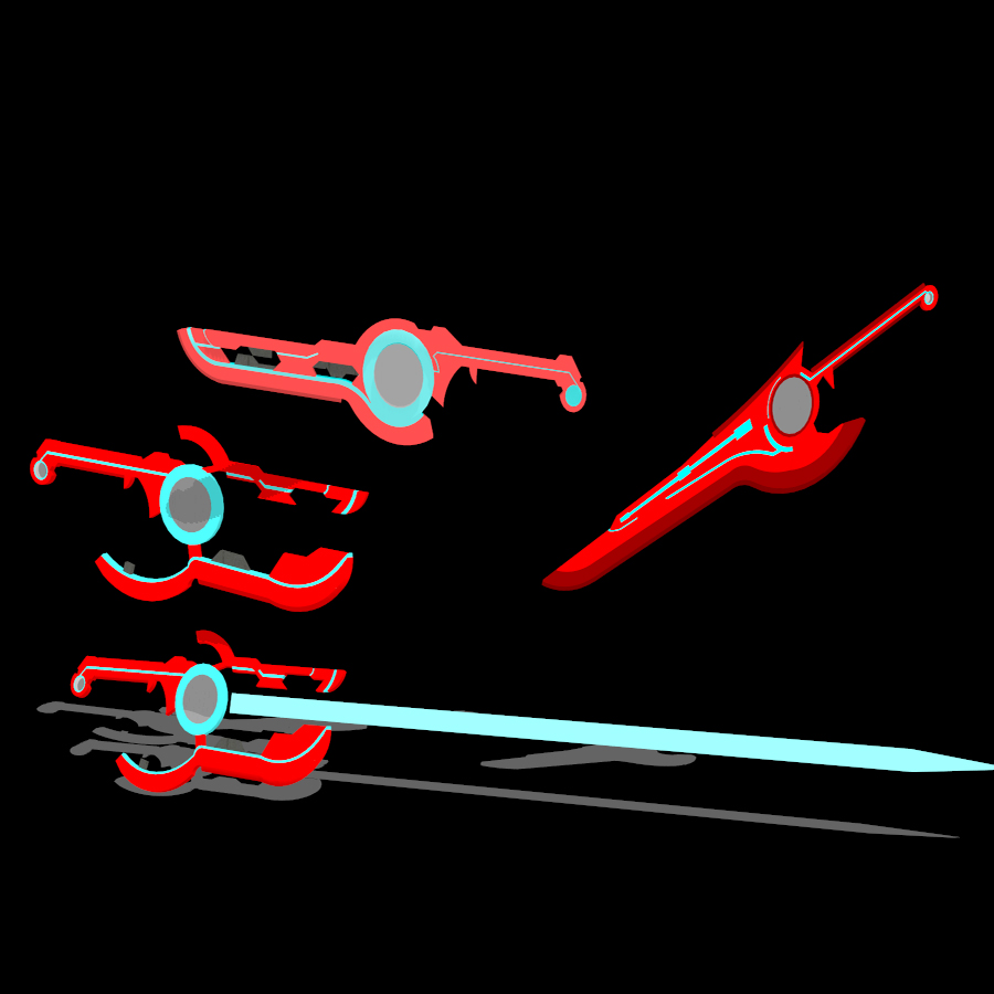 Monado Blades by btabc on DeviantArt