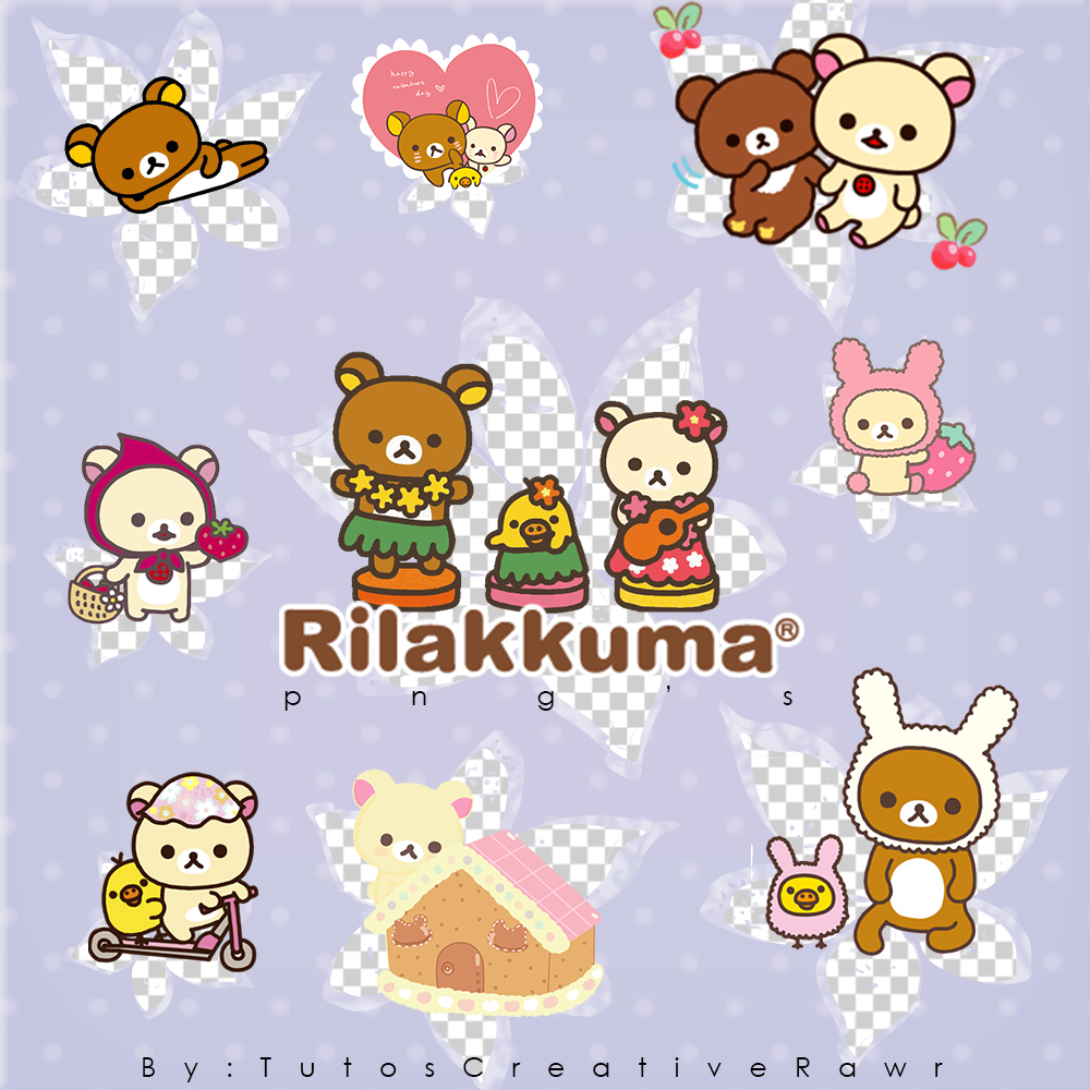 Rilakkuma Png's by iTutosCreativeRawr on DeviantArt