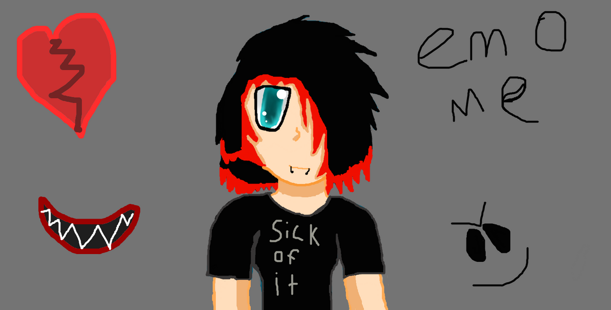 Emo me by shybloodygirl on DeviantArt