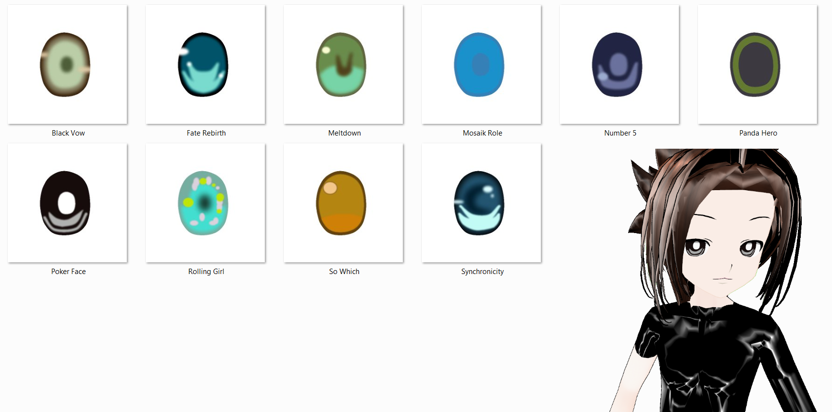 Vocaloid PV Eye Pack by StephShion on DeviantArt
