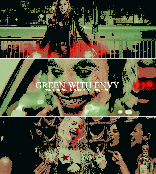 psd thirteen. green with envy ! by faepsds on DeviantArt
