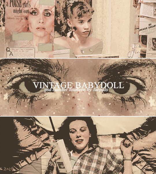 psd fourteen . vintage babydoll ! by faepsds on DeviantArt