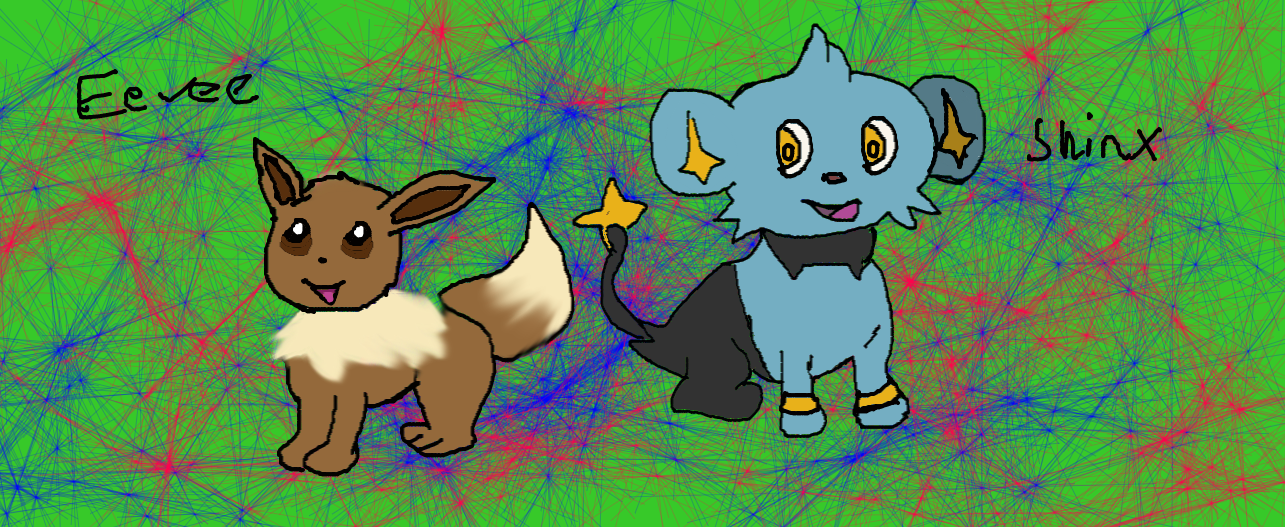 Pokemon Comics Arkwork- Shinx and Eevee Artwork by jeepsollender on ...