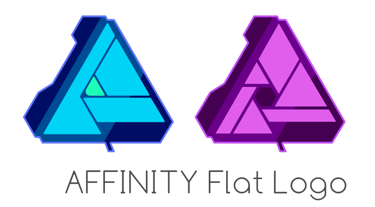 Affinity Designer and Affinity Photo Flat Icon by Tobsef on DeviantArt