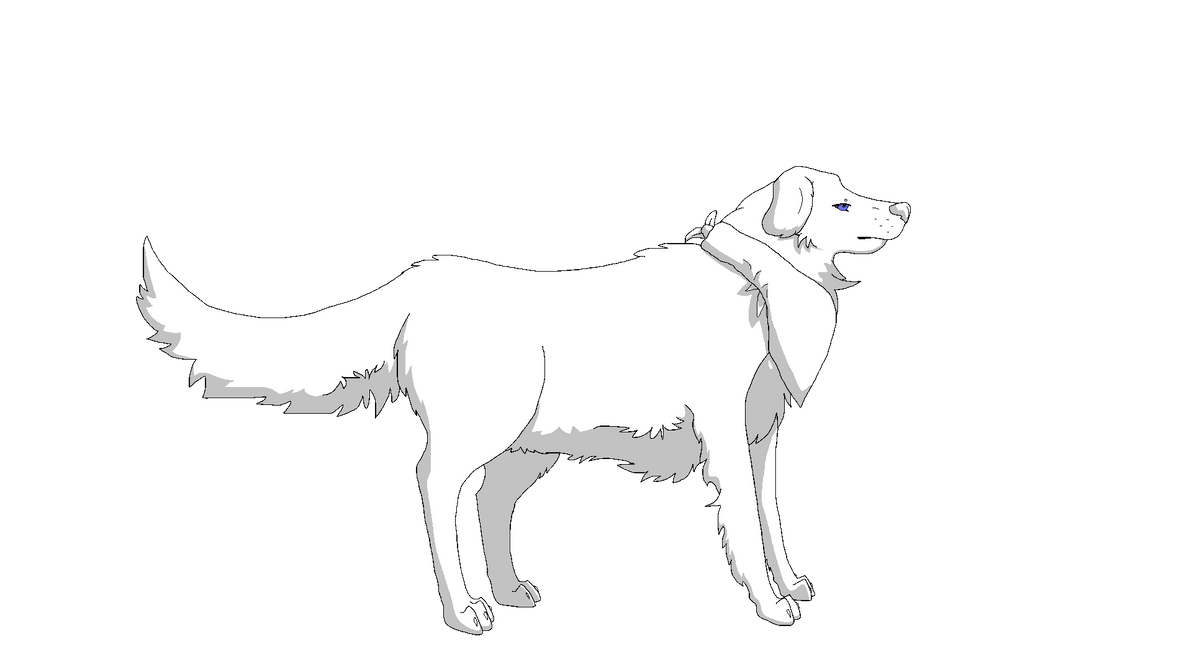 FTU-Dog Base #1 (Pixel) by GryphonsArt on DeviantArt