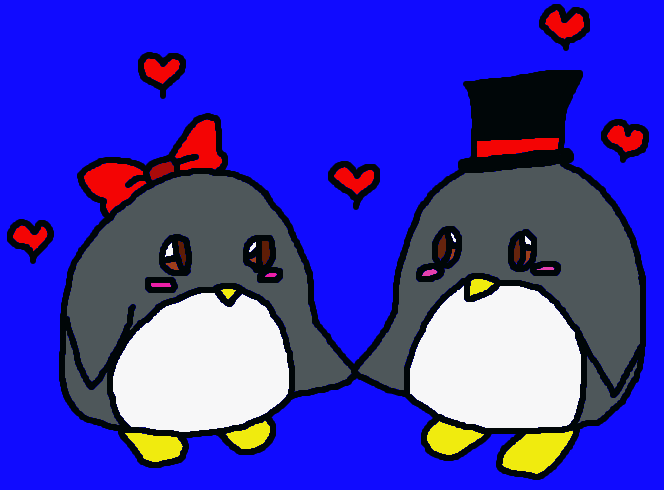 Mr and Mrs P by PenguinxFiona on DeviantArt
