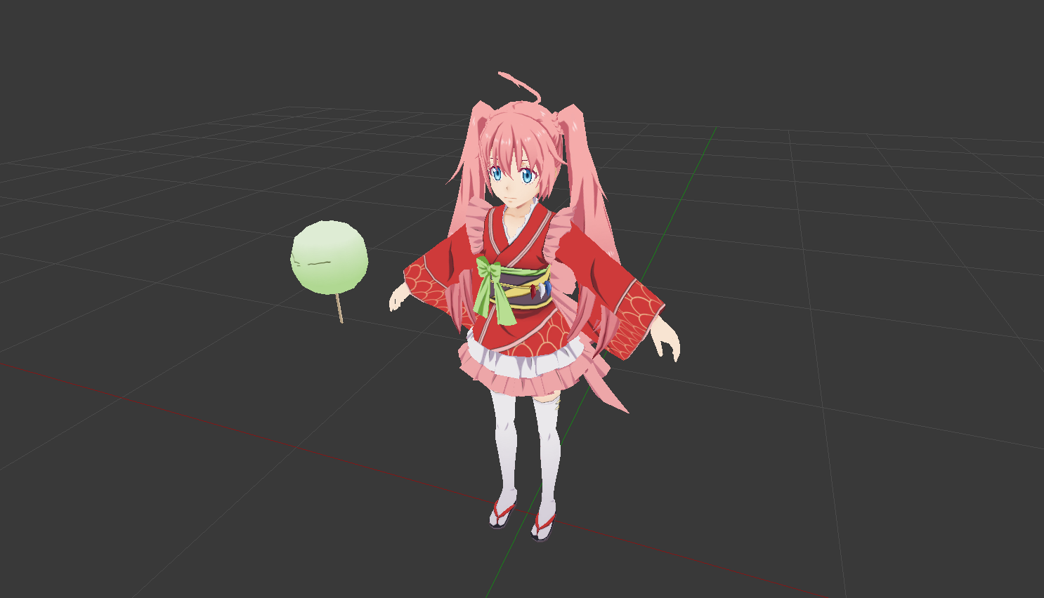 Milim Kimono from SLIME - ISEKAI Memories by Strifffe on DeviantArt