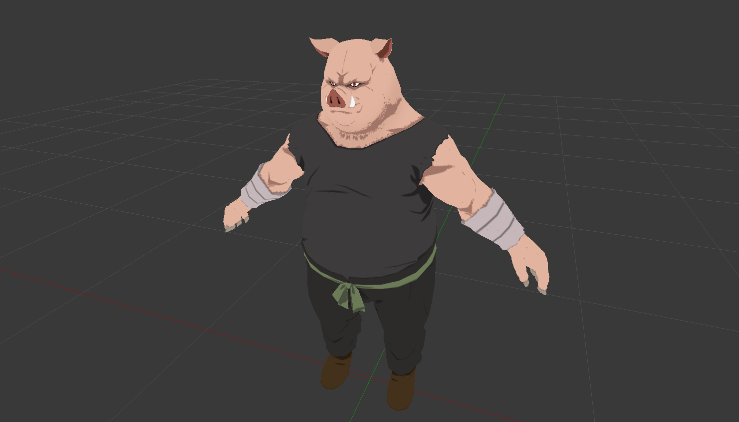 Orc Male FBX from SLIME - ISEKAI Memories by Strifffe on DeviantArt