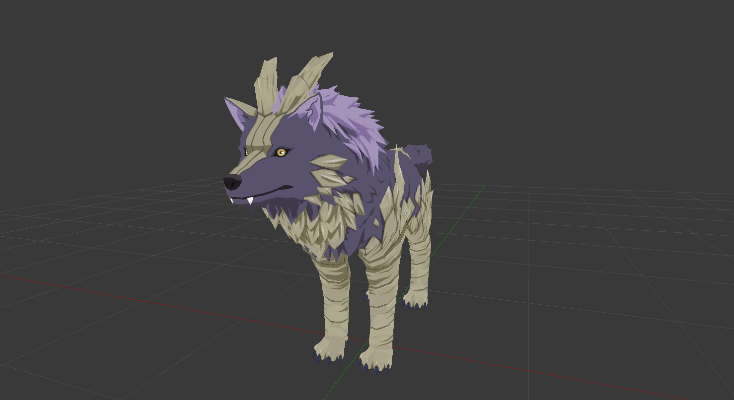 Ranga Wolf Dark FBX from SLIME - ISEKAI Memories by Strifffe on DeviantArt