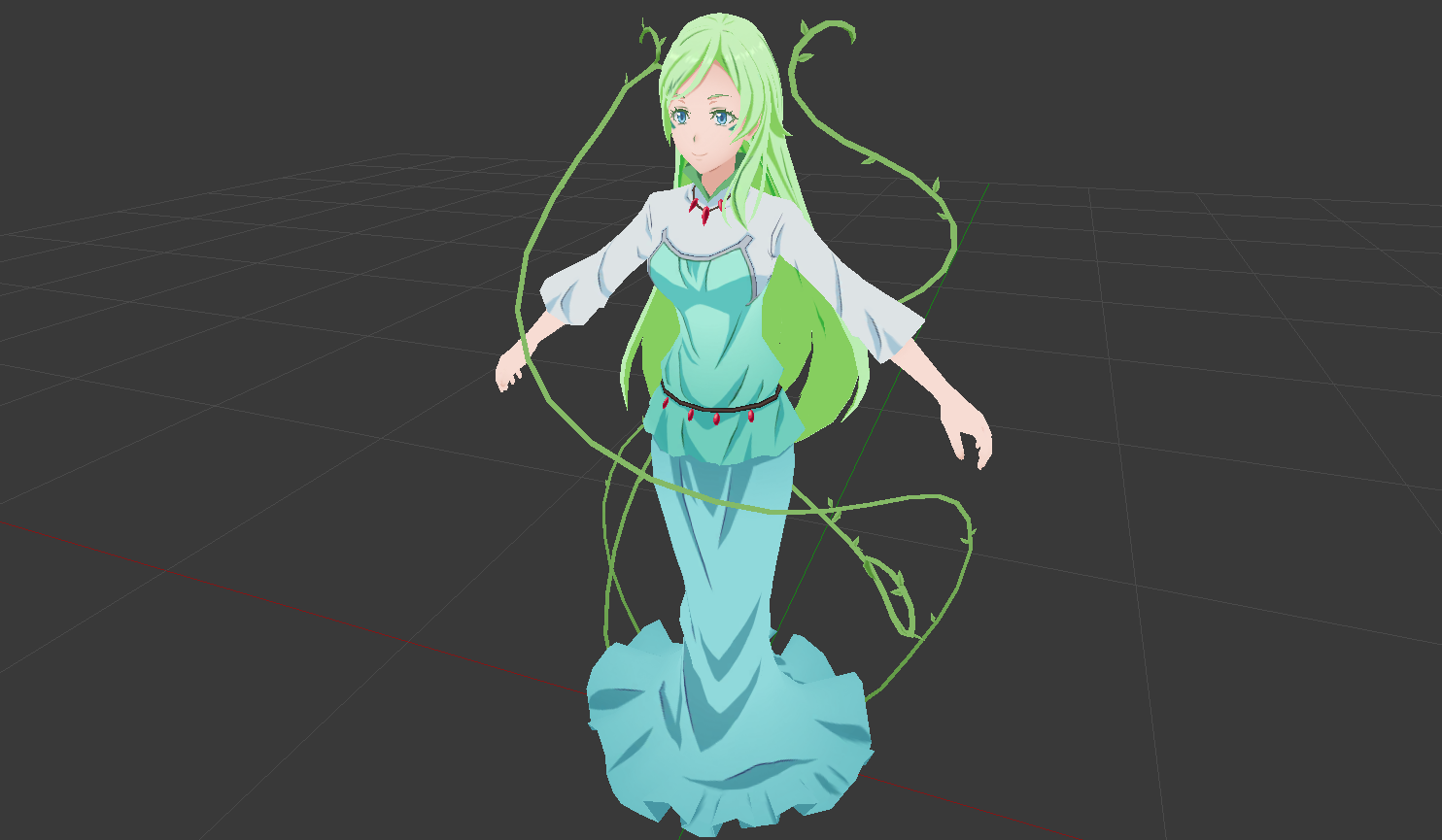 Treyni FBX from SLIME - ISEKAI Memories by Strifffe on DeviantArt