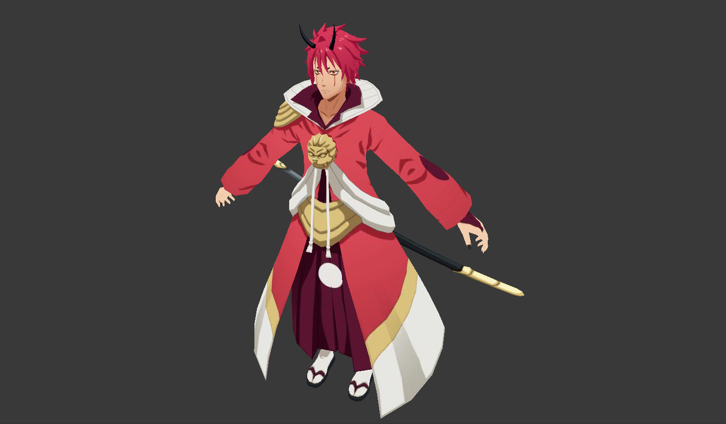 Benimaru Kijin FBX from SLIME-ISEKAI Memories by Strifffe on DeviantArt