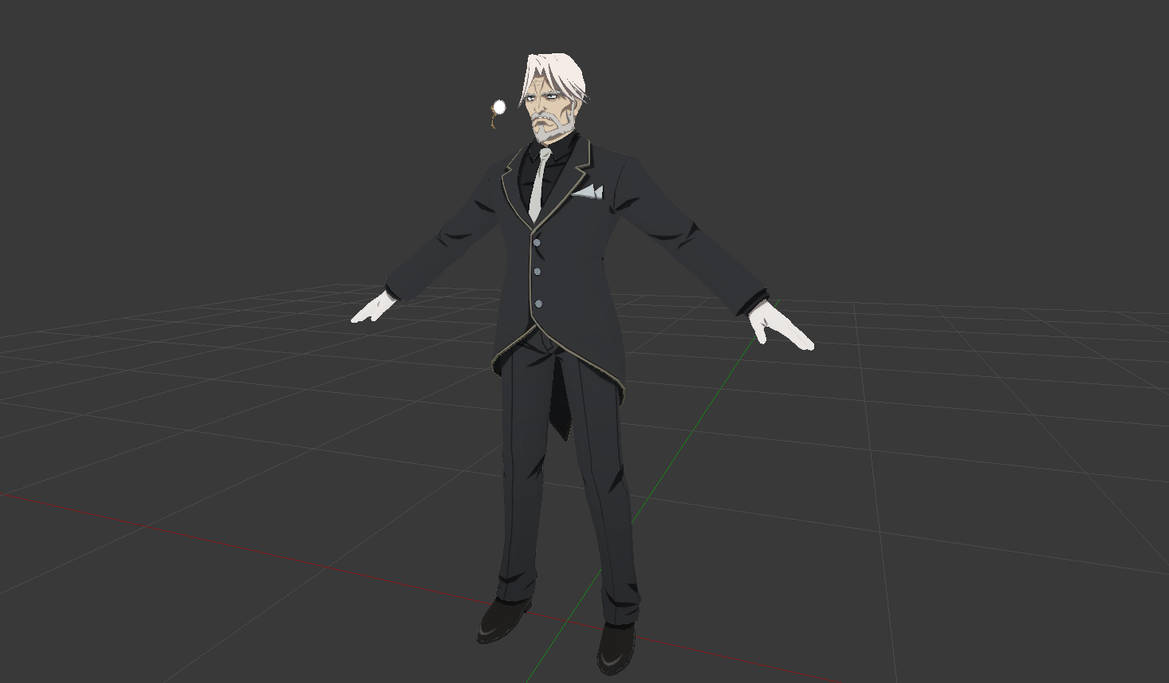 Sebas FBX from Tensura:King of Monsters by Strifffe on DeviantArt