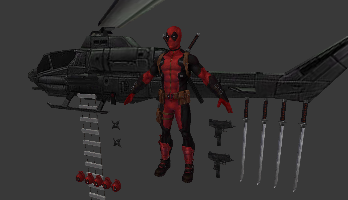 Deadpool FBX from MARVEL Future Fight by Strifffe on DeviantArt
