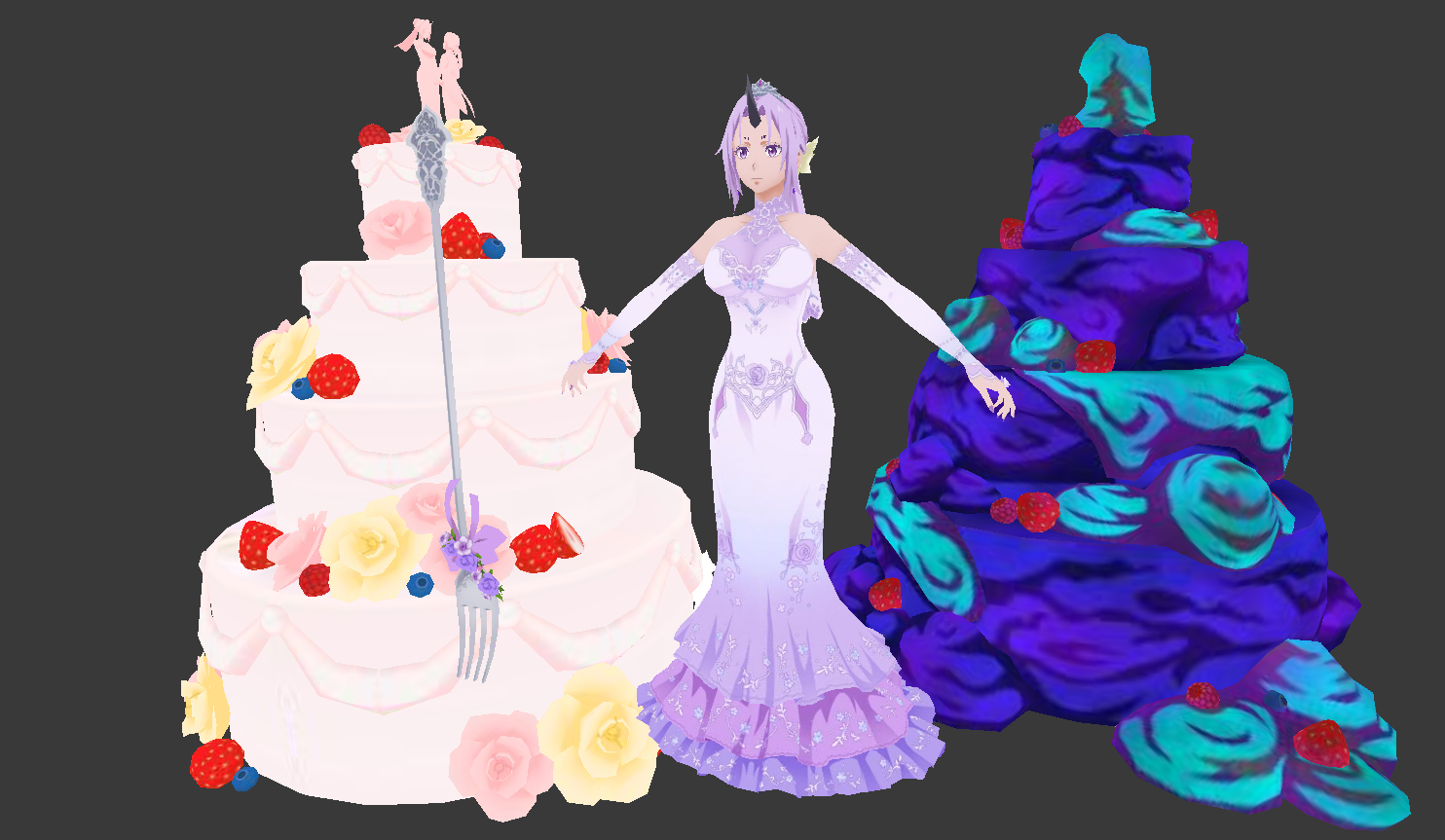 Shion Kijin Wedding FBX from SLIME-ISEKAI Memories by Strifffe on ...