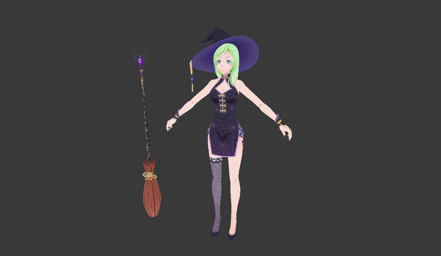 Treyni Summer FBX from SLIME - ISEKAI Memories by Strifffe on DeviantArt