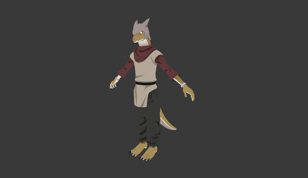 Lizard MaleA FBX from SLIME - ISEKAI Memories by Strifffe on DeviantArt