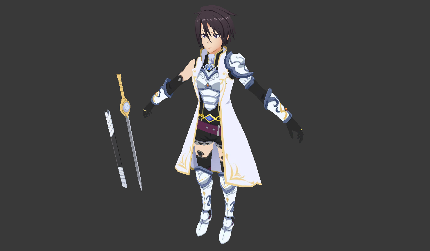 Hinata Light Armor FBX from SLIME ISEKAI Memories by Strifffe on DeviantArt