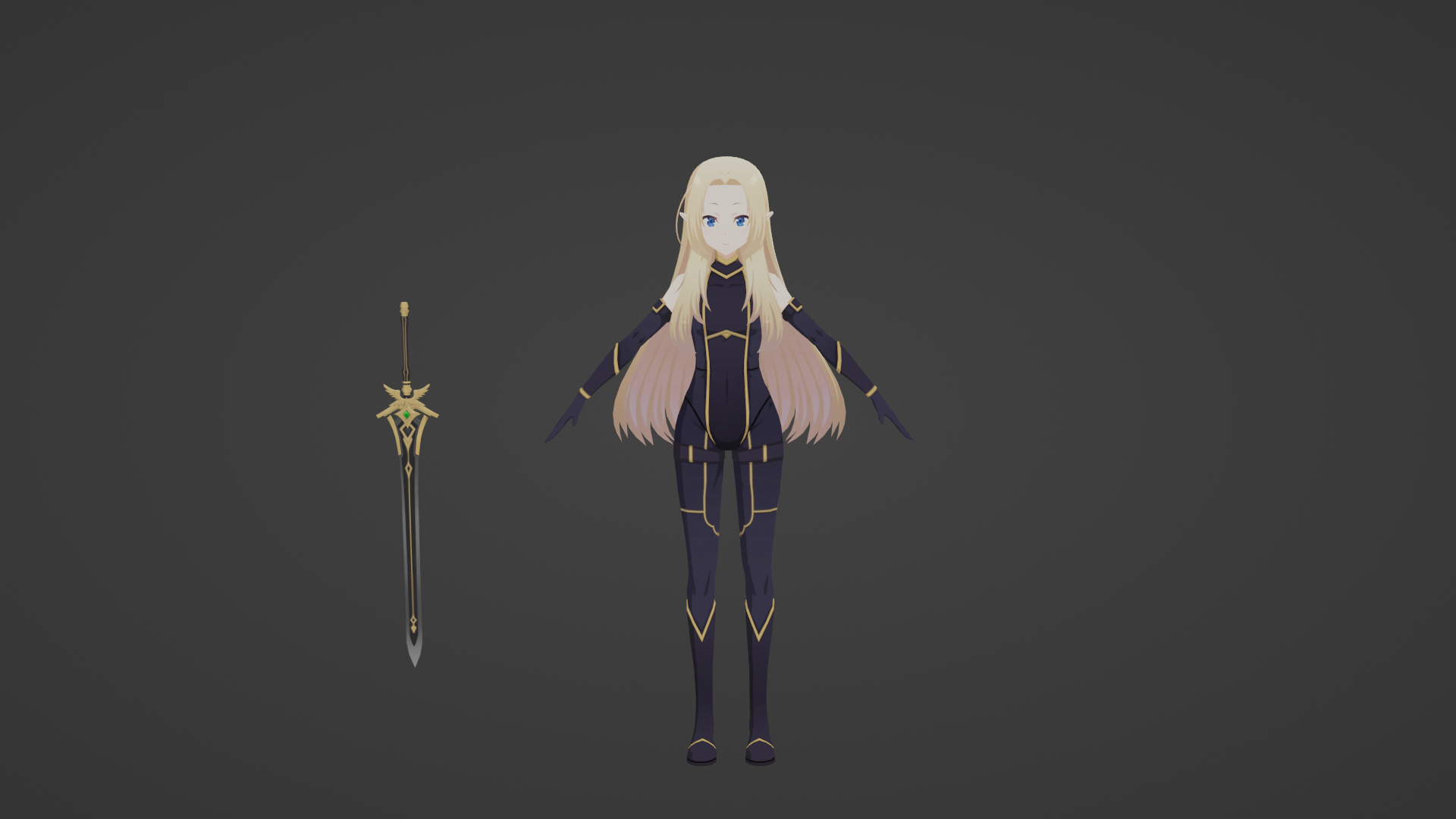 Alpha Child FBX The Eminence in Shadow RPG by Strifffe on DeviantArt