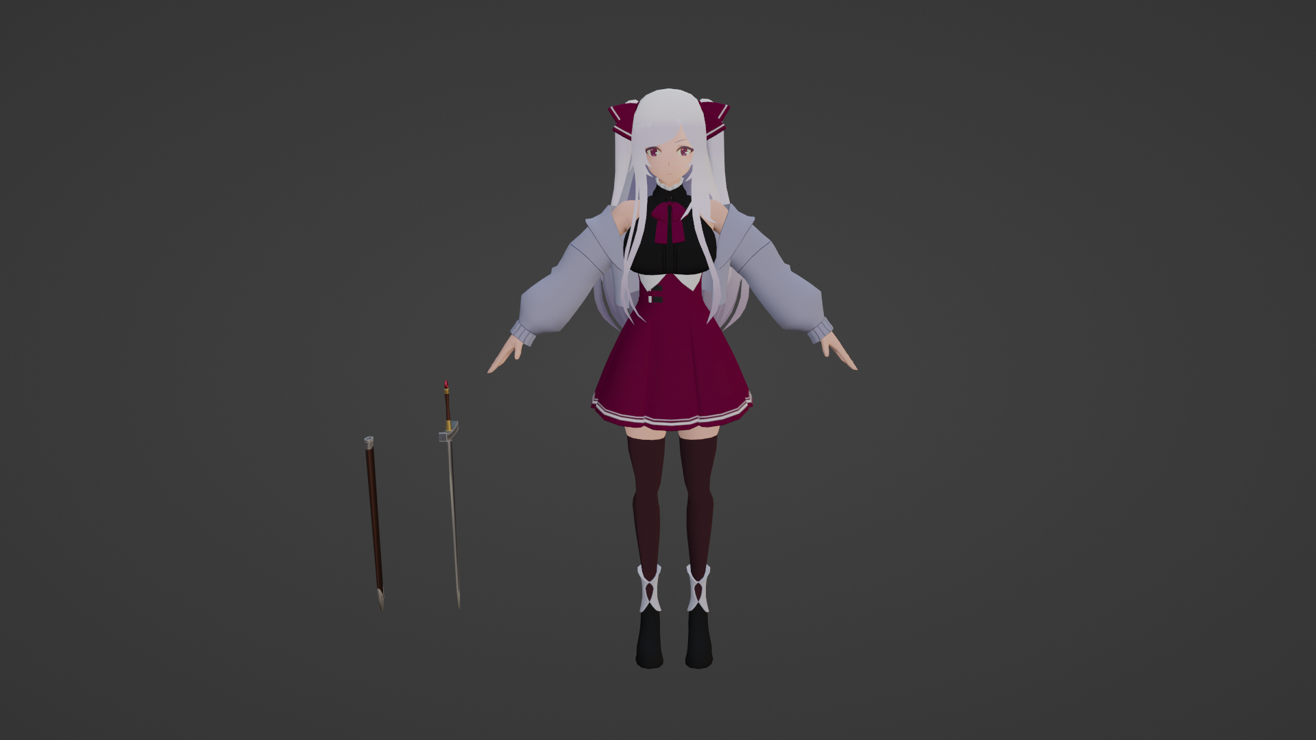 Alexia Midgar Casual FBX TheEminence in Shadow RPG by Strifffe on ...