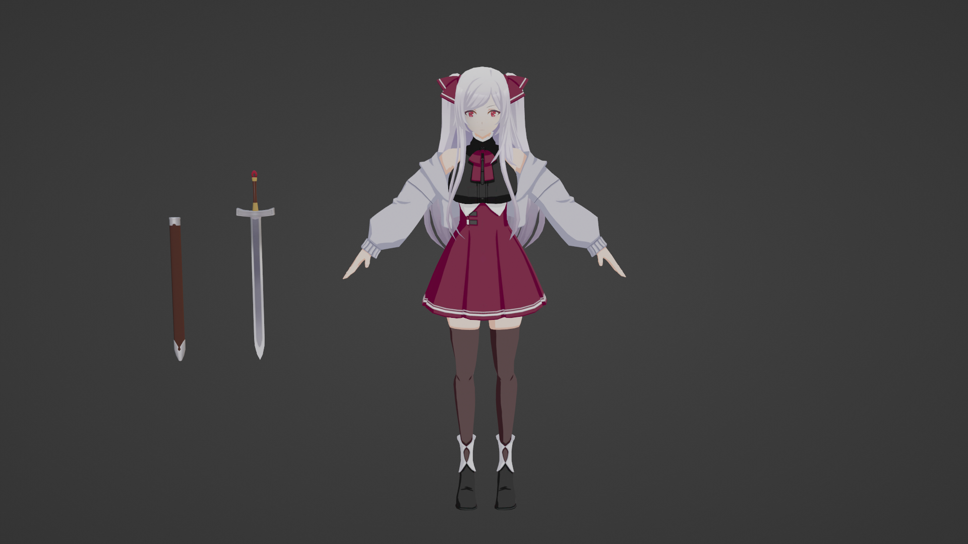 Alexia Midgar Casual FBX TheEminence in Shadow RPG by Strifffe on ...
