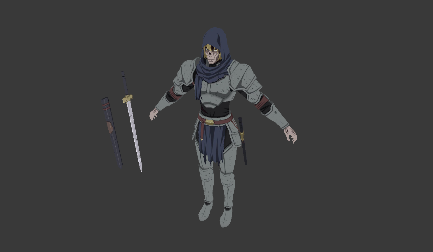 Death Knight Albert FBX from SLIME-ISEKAI Memories by Strifffe on ...