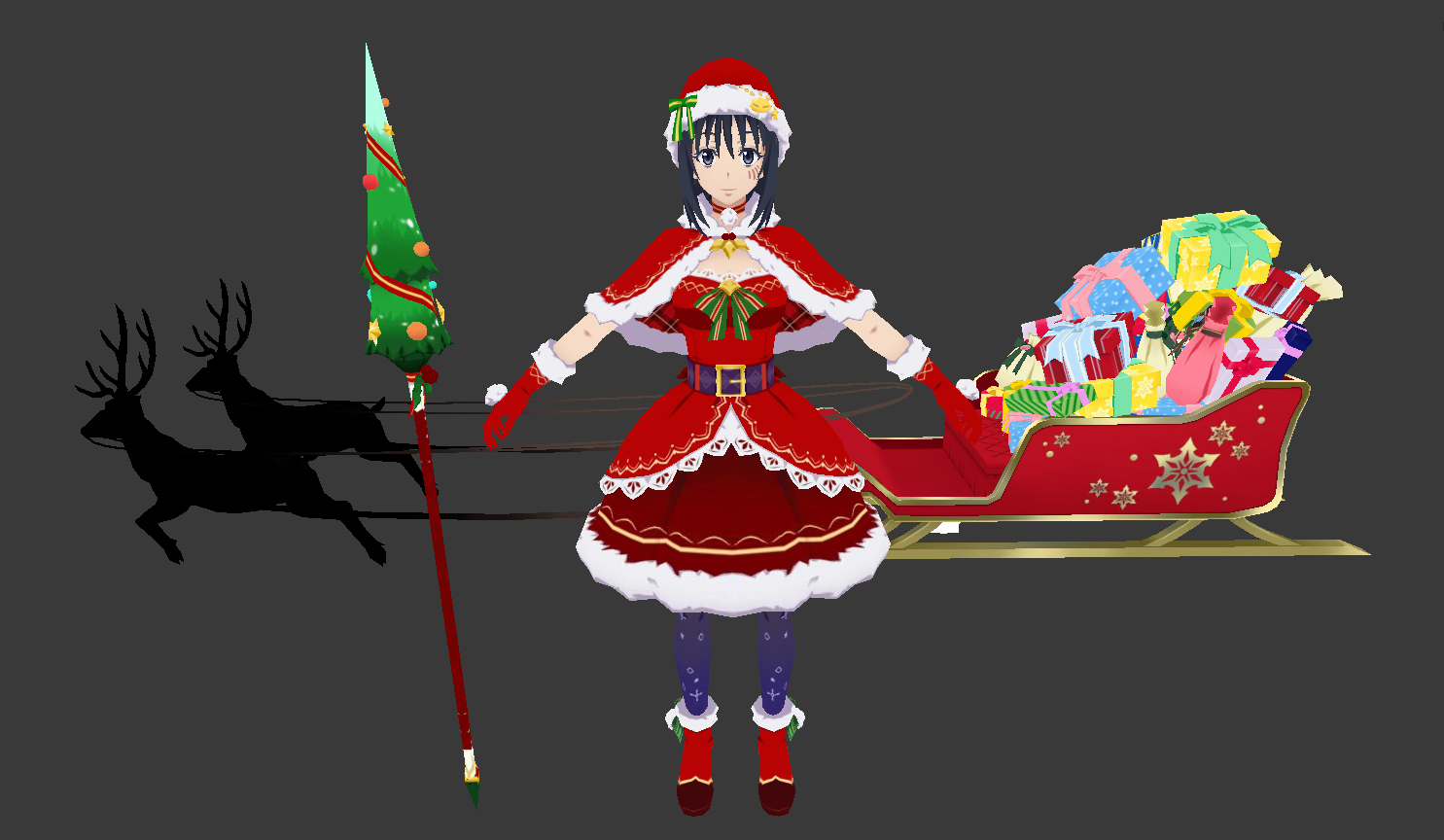 Shizu Xmas FBX from SLIME - ISEKAI Memories by Strifffe on DeviantArt