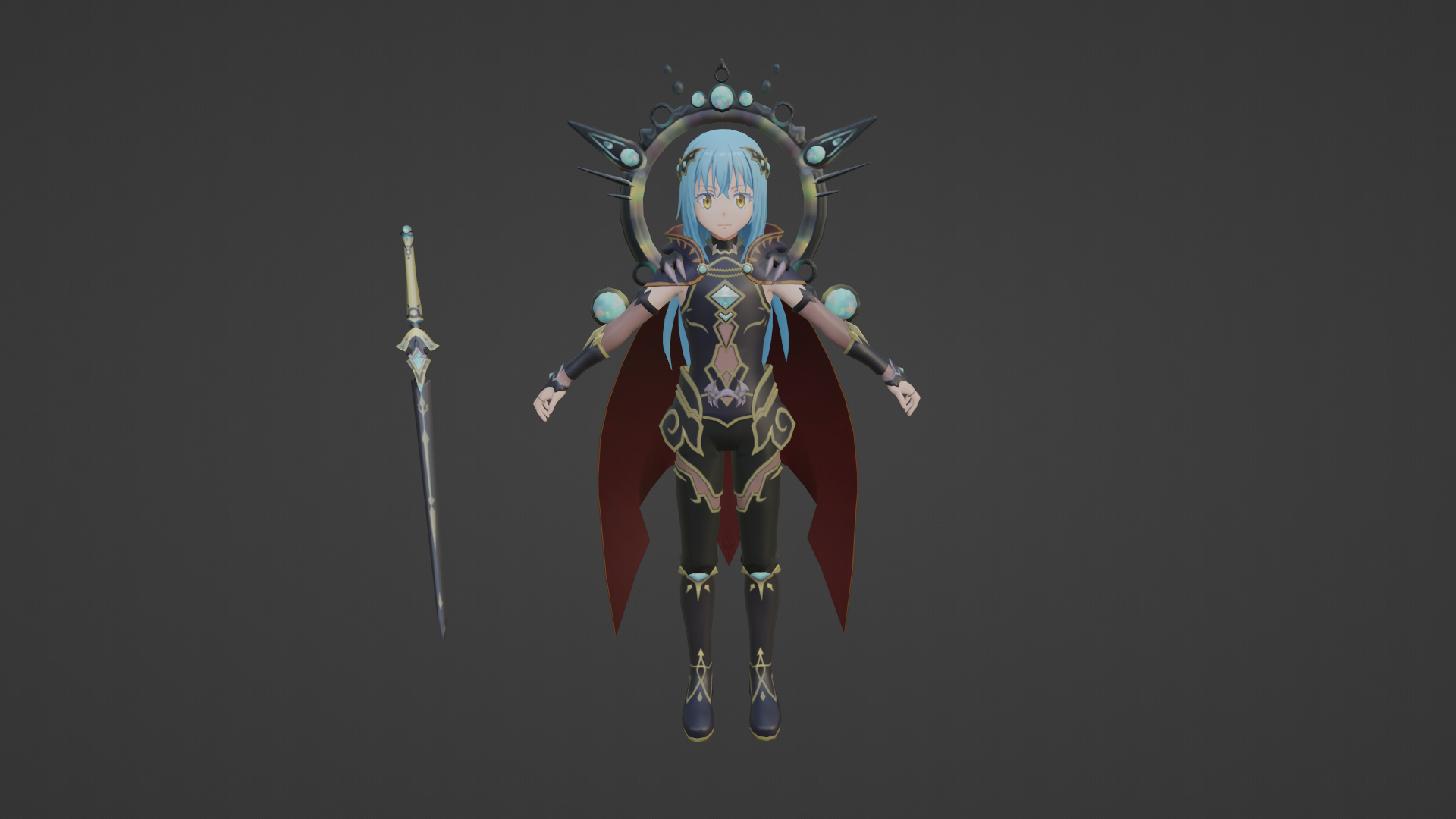 Limule Demon Lord 2 FBX from SLIME-ISEKAI Memories by Strifffe on ...