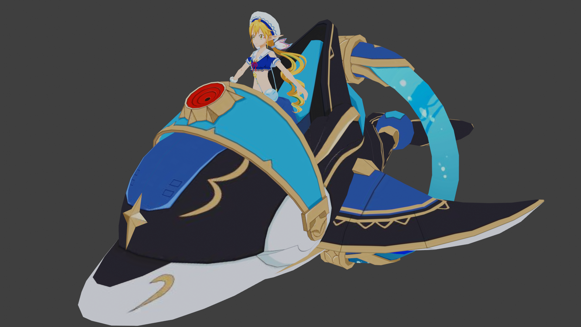 Ramiris Swimsuit FBX from SLIME - ISEKAI Memories by Strifffe on DeviantArt