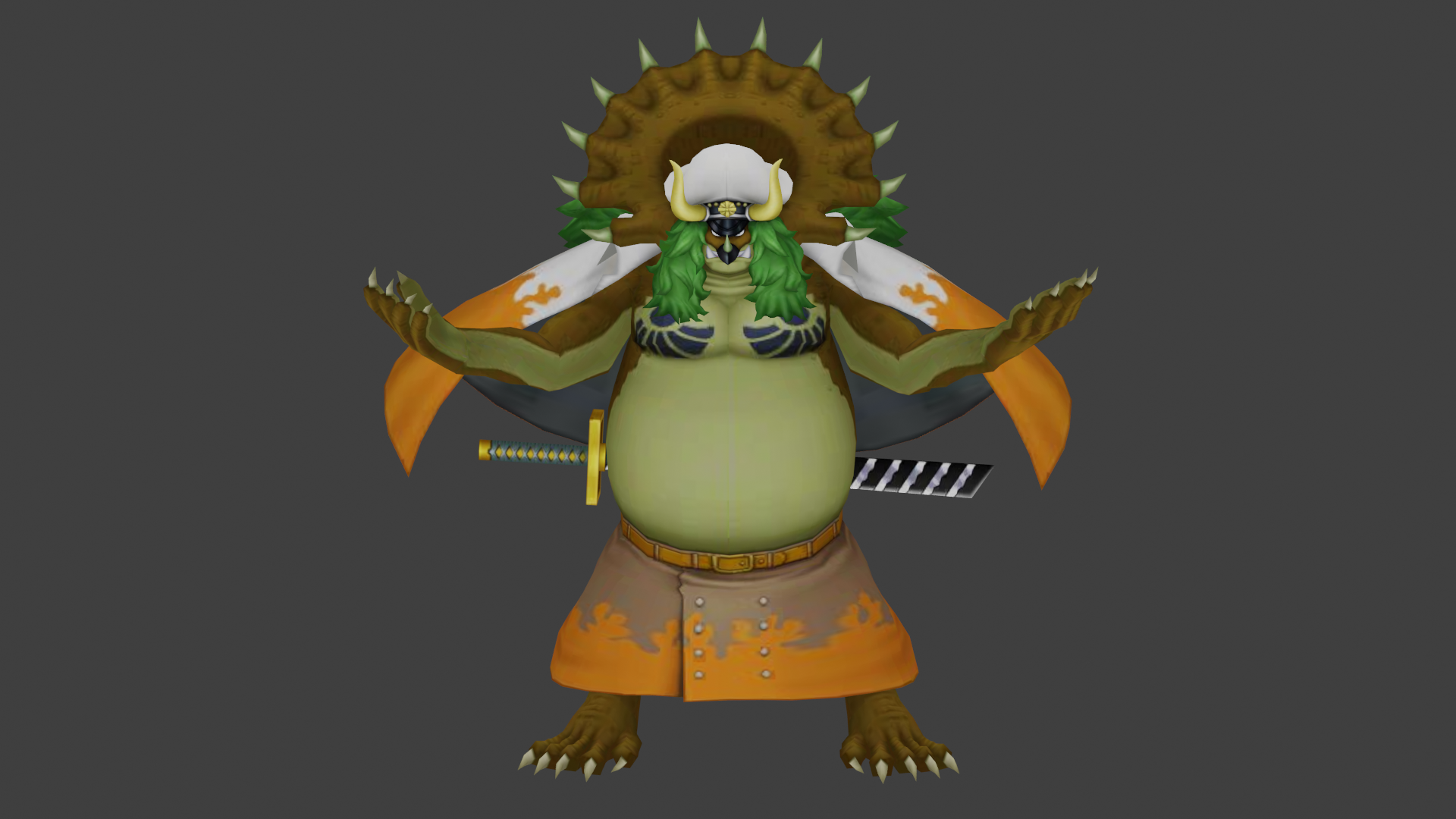 Sasaki Hybrid Form FBX One Piece Bounty Rush by Strifffe on DeviantArt