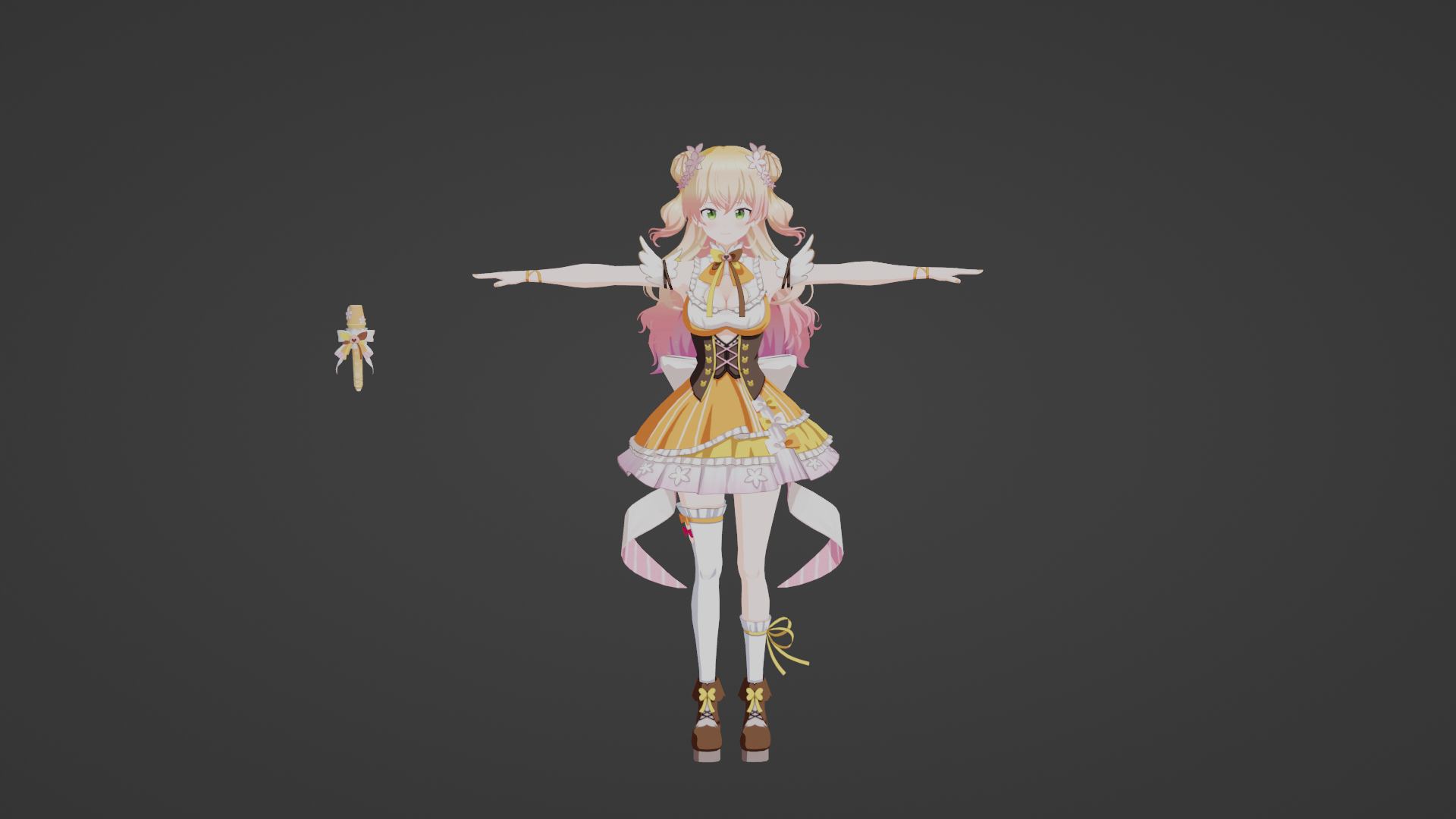 Momosuzu Nene VTuber FBX The Eminence in Shadow by Strifffe on DeviantArt