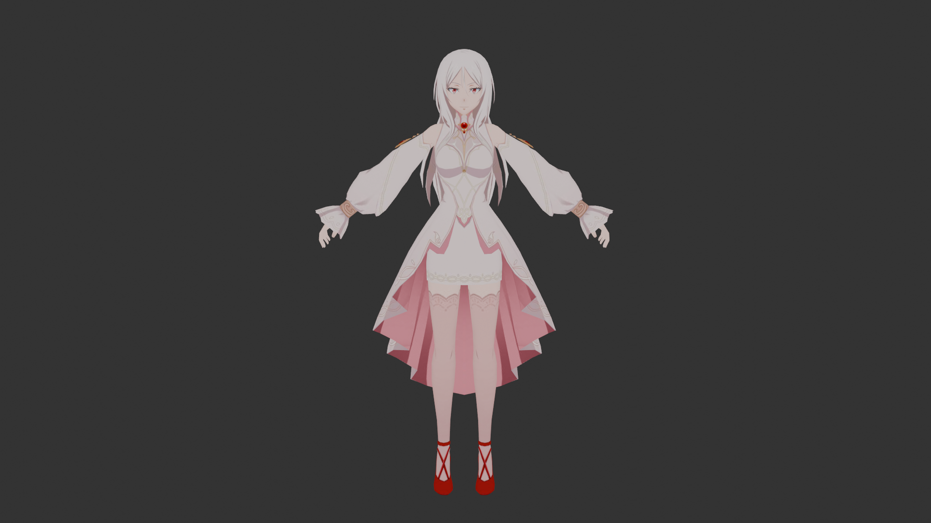 Blanc Fbx From Slime Isekai Memories By Strifffe On Deviantart