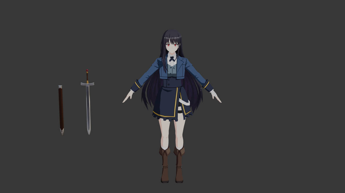 Claire Kageno New Power FBX The Eminence in Shadow by Strifffe on ...