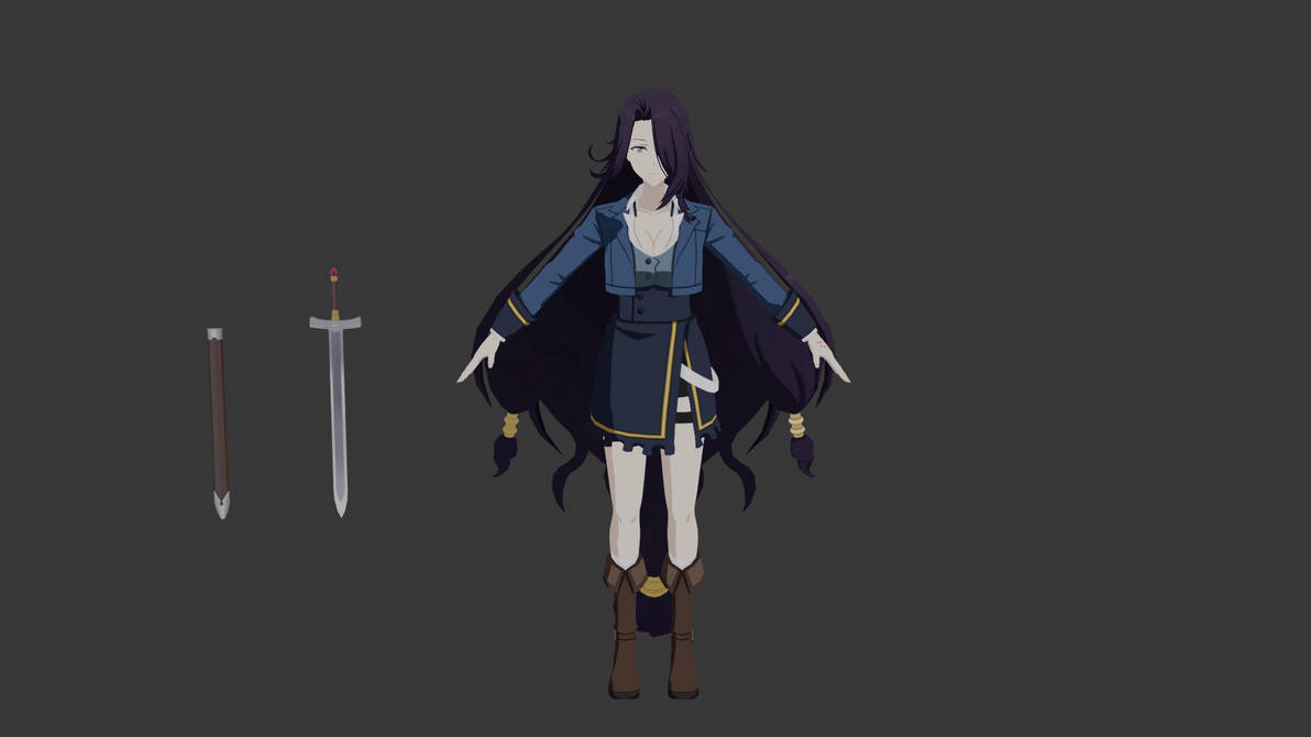 Aurora Claire body FBX The Eminence in Shadow RPG by Strifffe on DeviantArt
