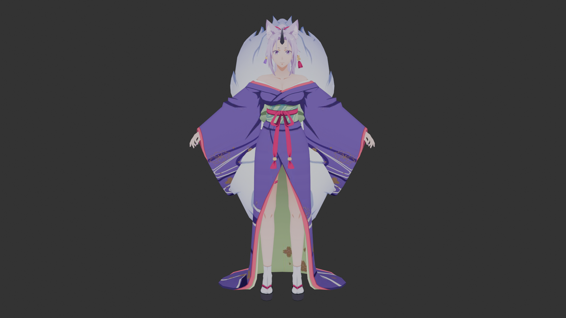 Shion Kijin Fox Spirit FBX from SLIME - ISEKAI by Strifffe on DeviantArt
