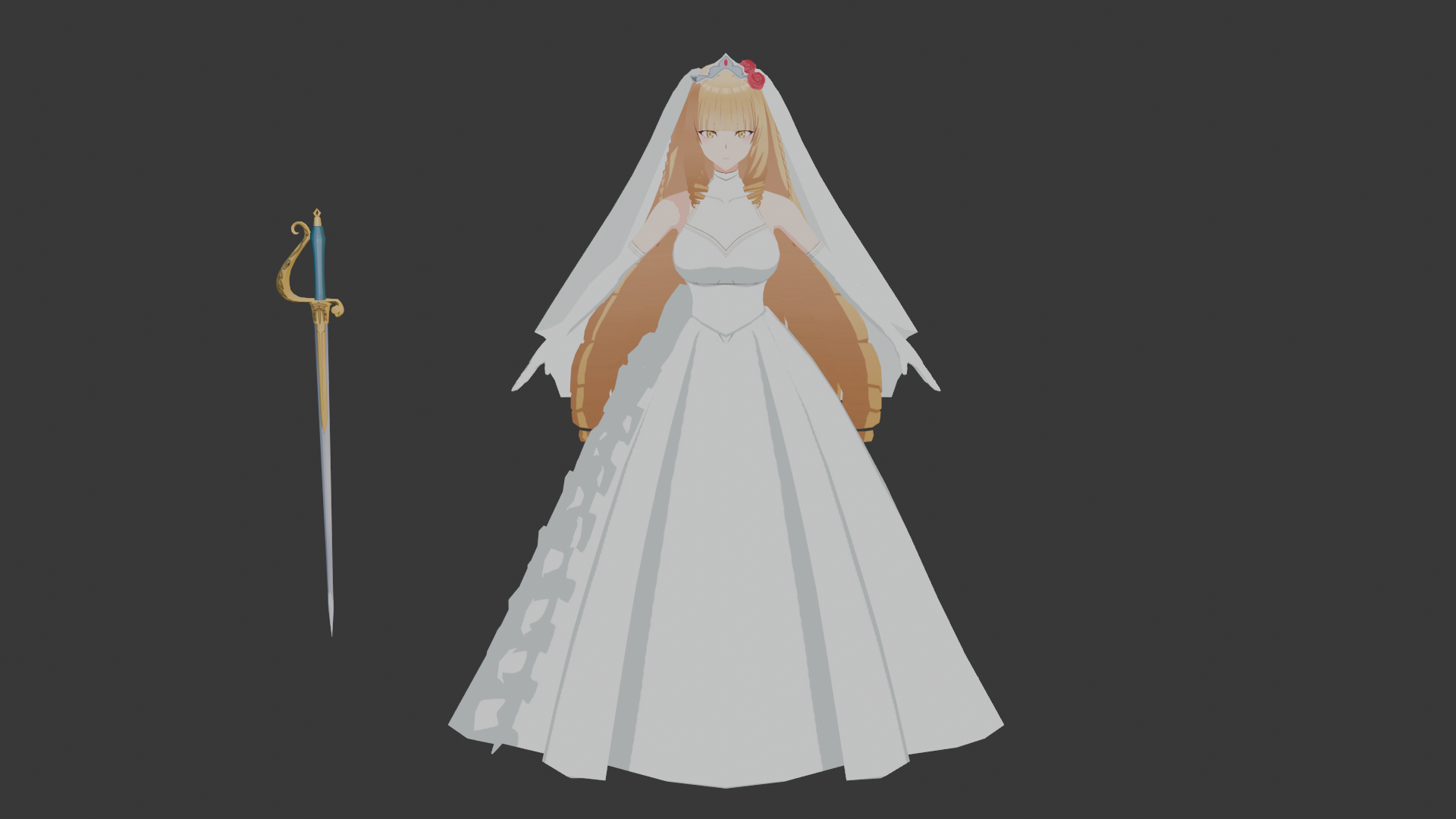 Rose Oriana Wedding FBX The Eminence in Shadow RPG by Strifffe on ...