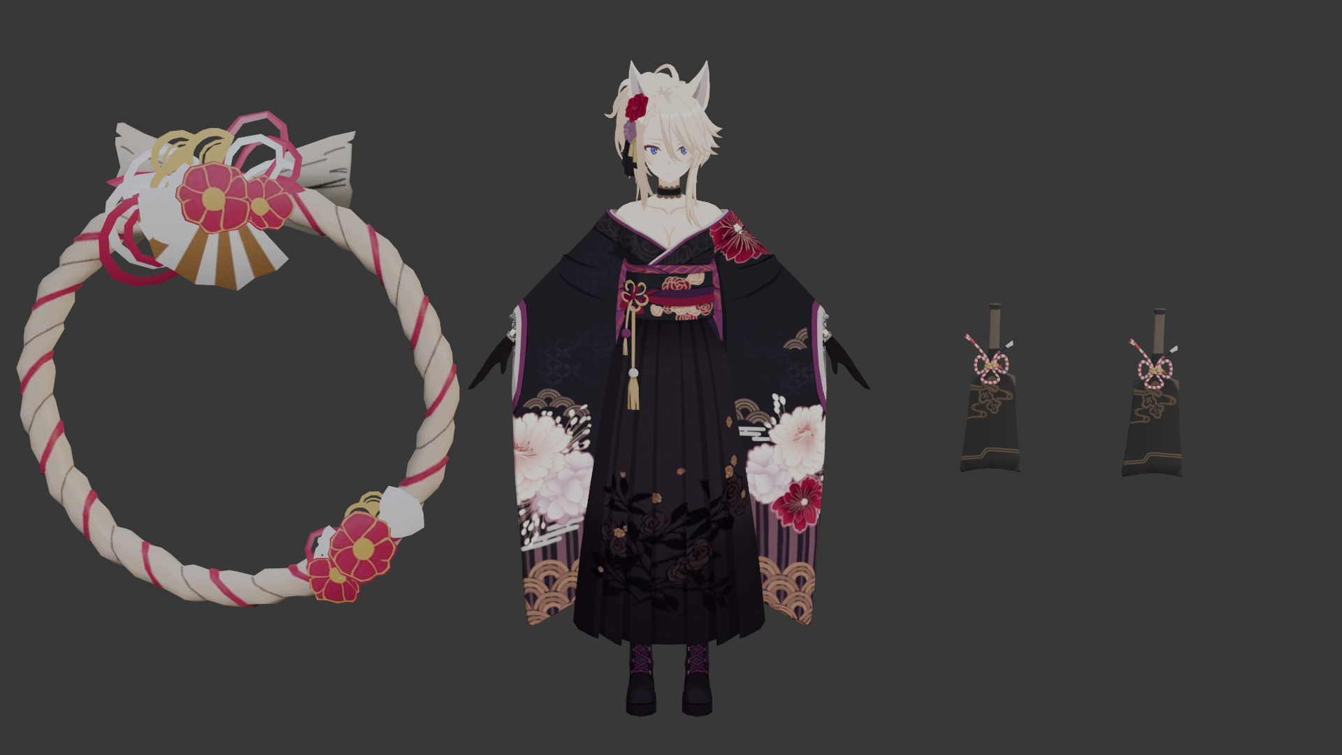 Zeta Kimono FBX The Eminence in Shadow RPG by Strifffe on DeviantArt
