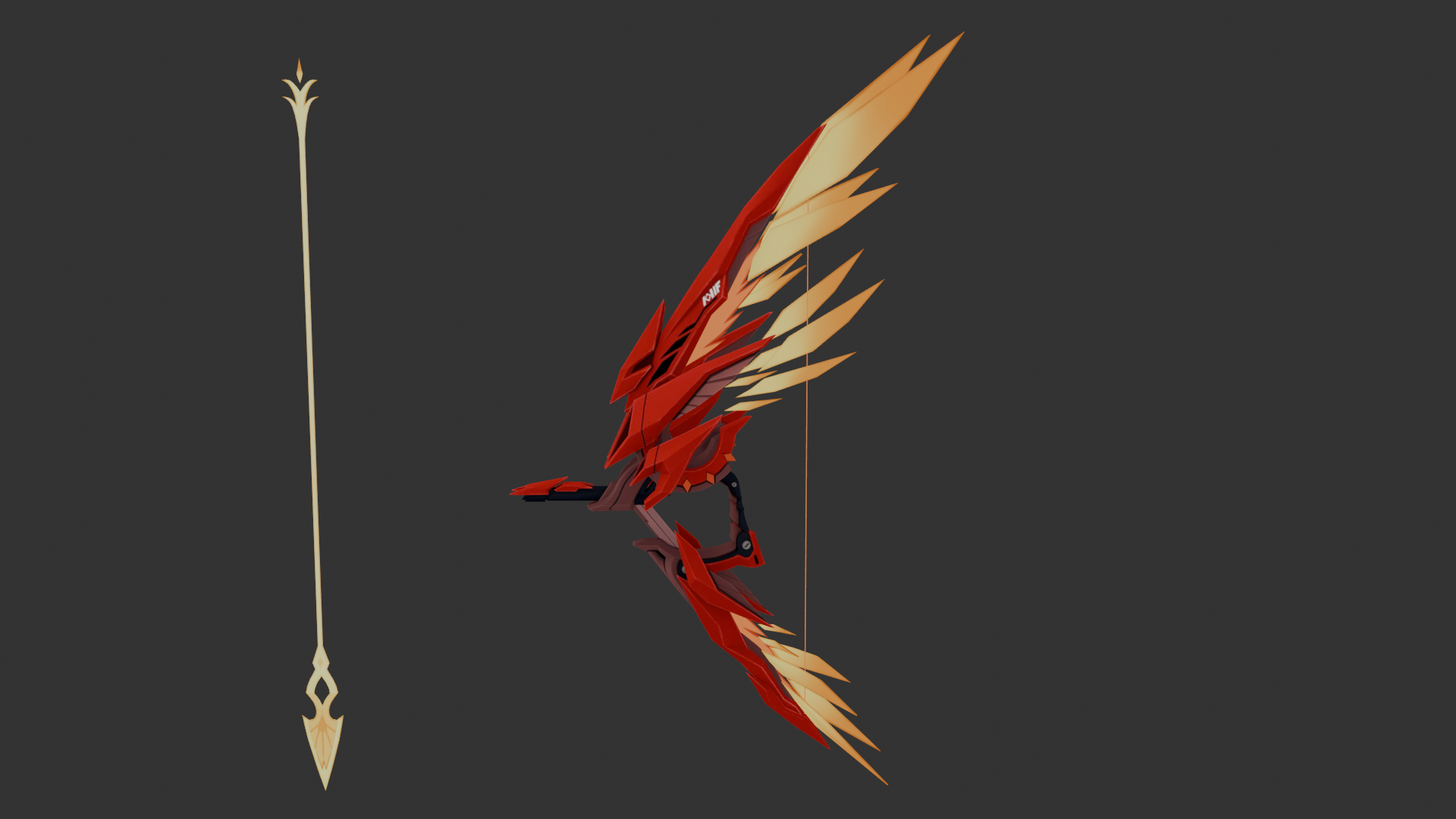 Phoenix Bow FBX from Solo Leveling Arise by Strifffe on DeviantArt
