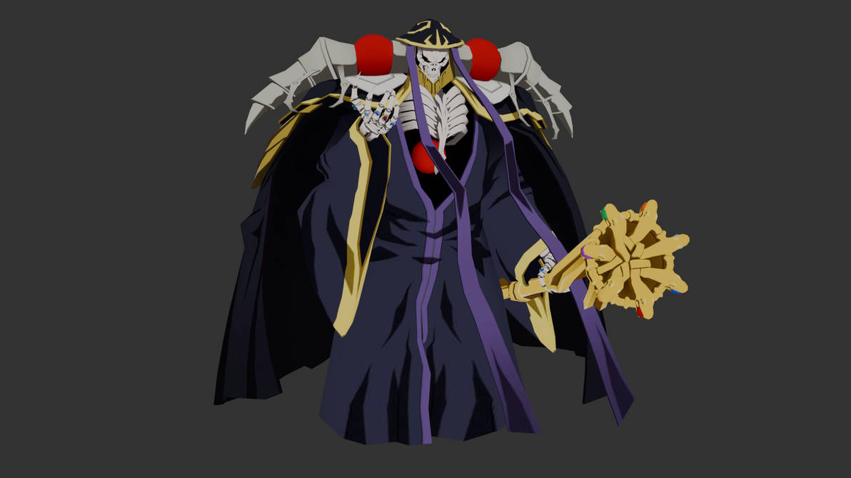 Ainz Ooal Gown FBX from SLIME - ISEKAI Memories by Strifffe on DeviantArt