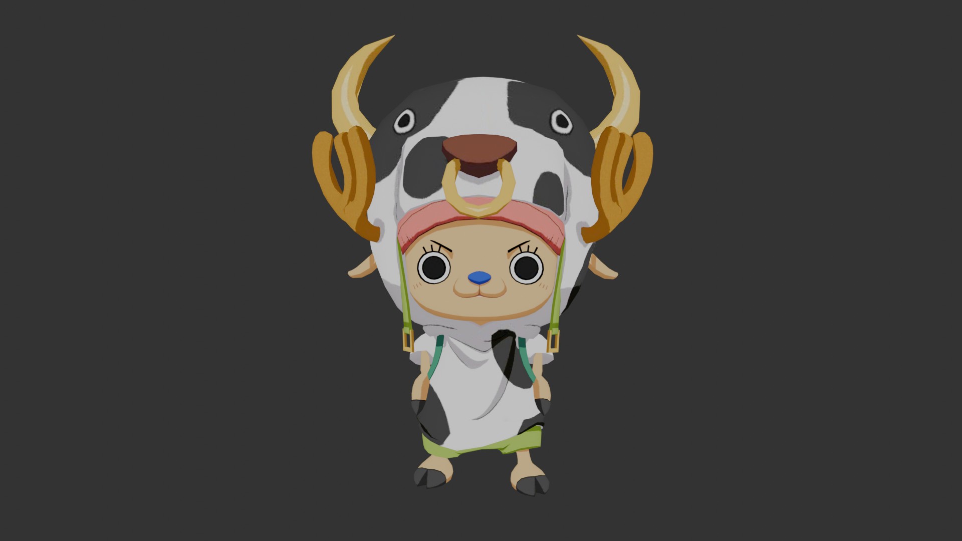 Chopper Cow Outfit FBX OPVC by Strifffe on DeviantArt