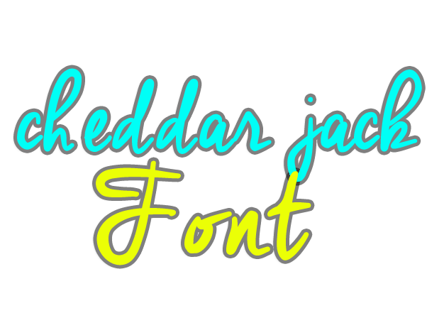 Cheddar Jack font by iCupcakeLover on DeviantArt